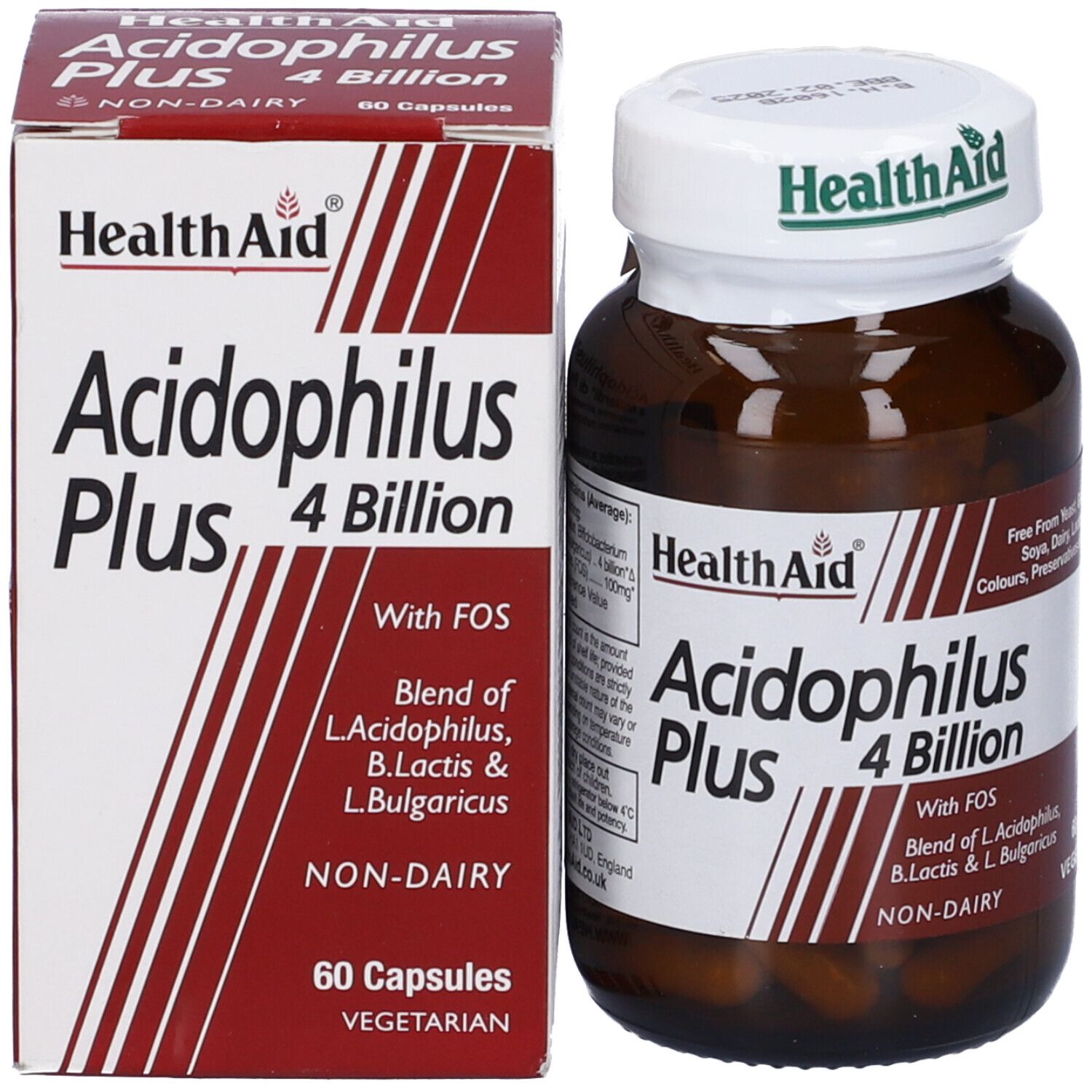 Acidophilus Plus 4 Billion 60 Capsule 1 pz - Redcare