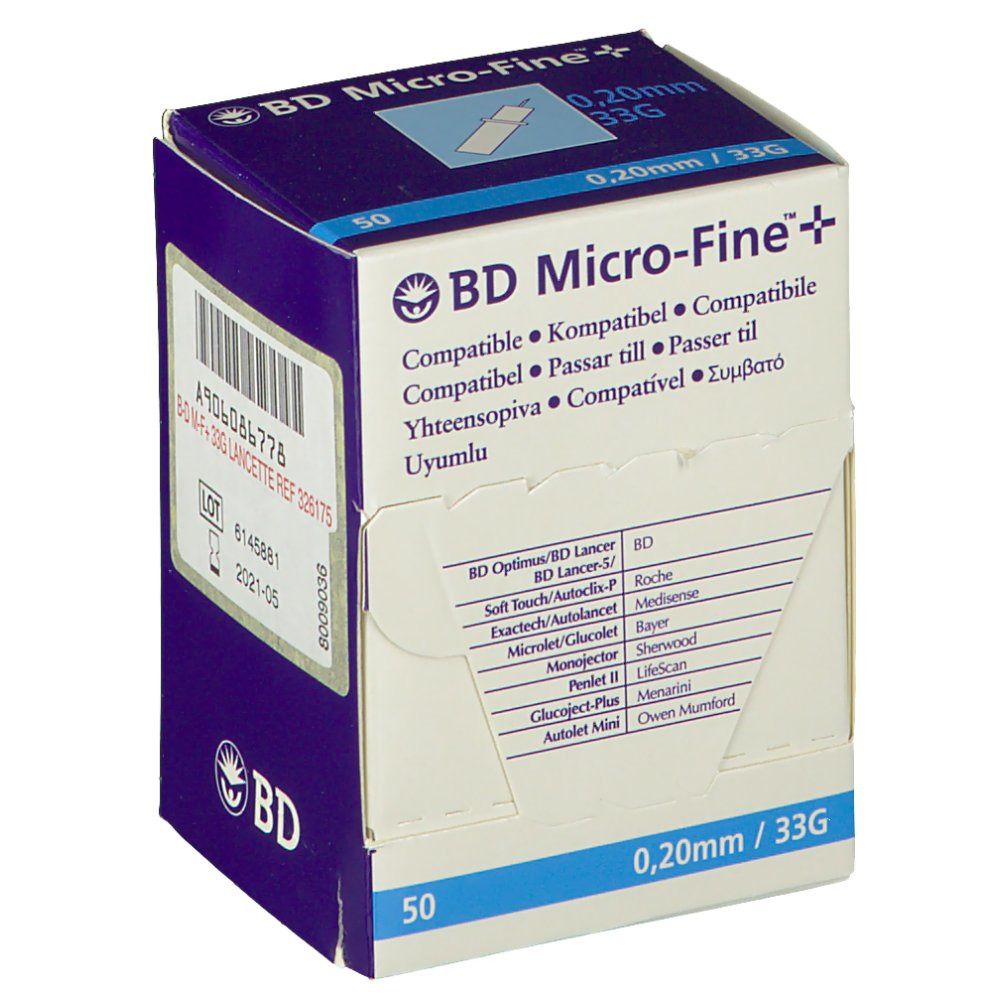 BD Micro-Fine™ + 50 pezzi 50 pz - Redcare