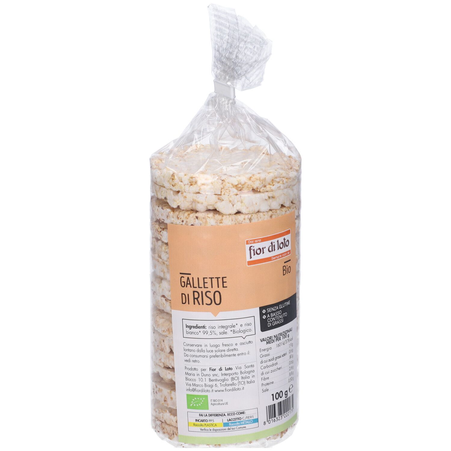 Gallette Riso Nat 100G 500 100 g - Redcare