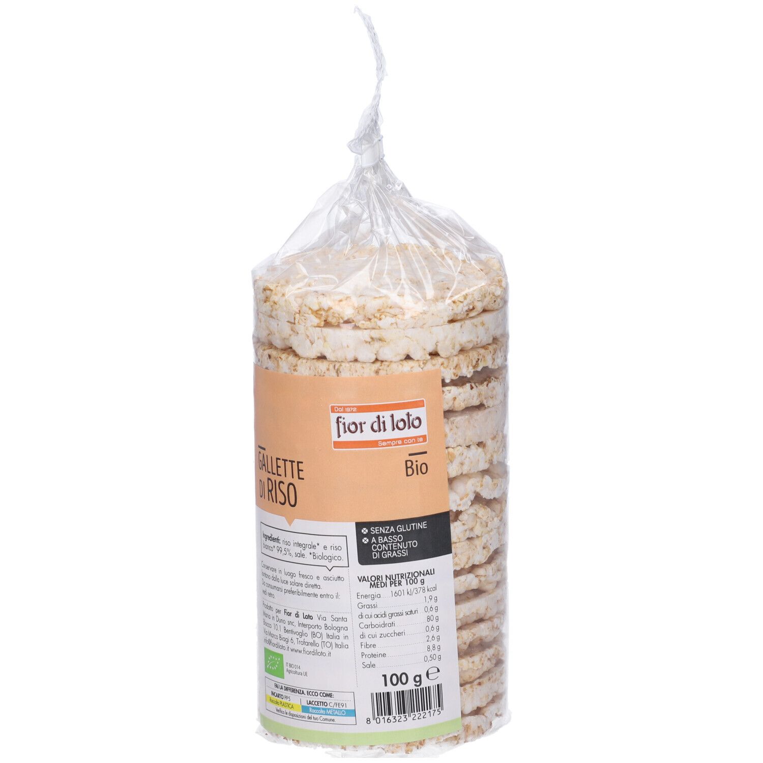 Gallette Riso Nat 100G 500 100 g - Redcare