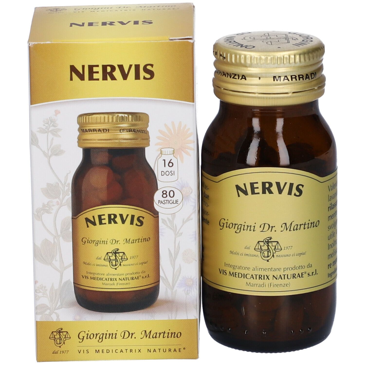 Nervis 80 Pastiglie 80 pz - Redcare