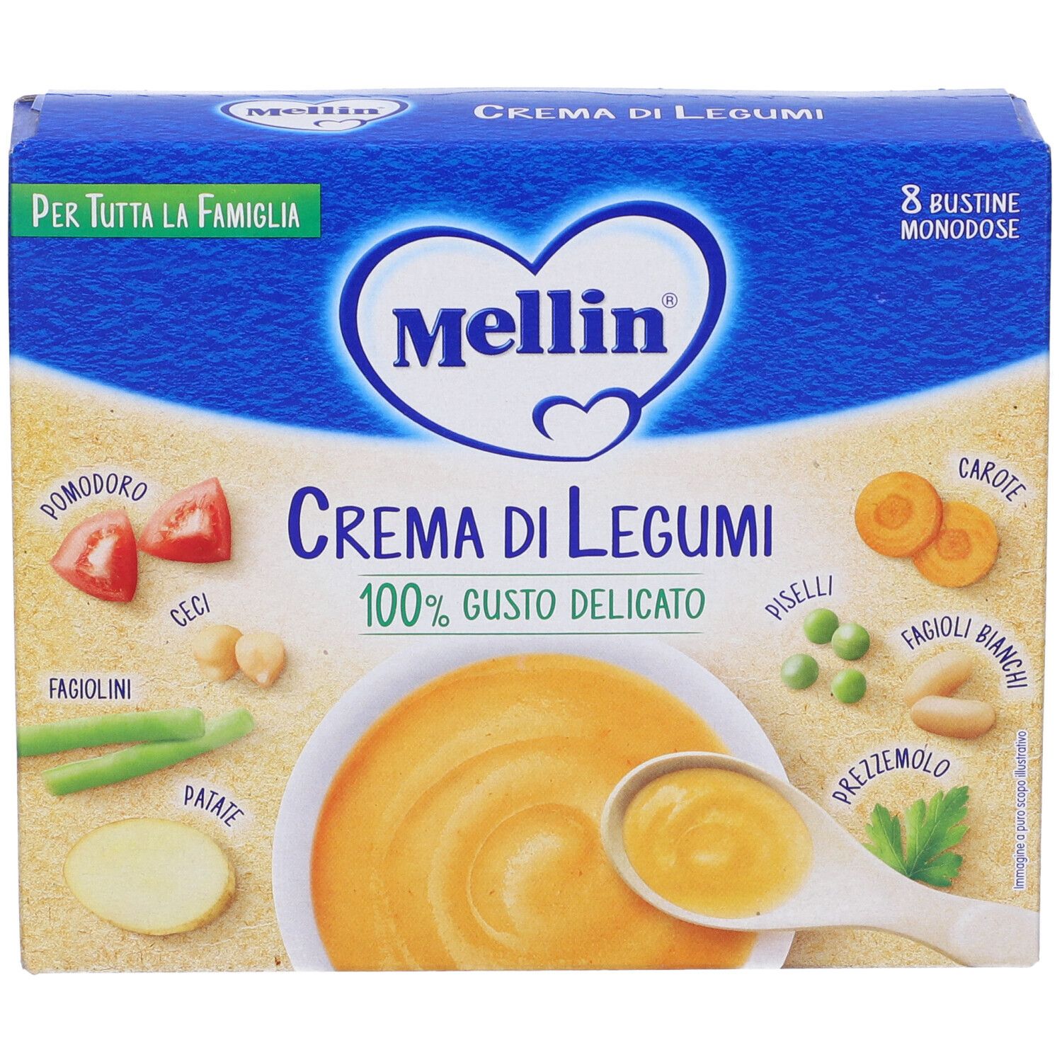 Mellin Crema Legumi 104 g - Redcare