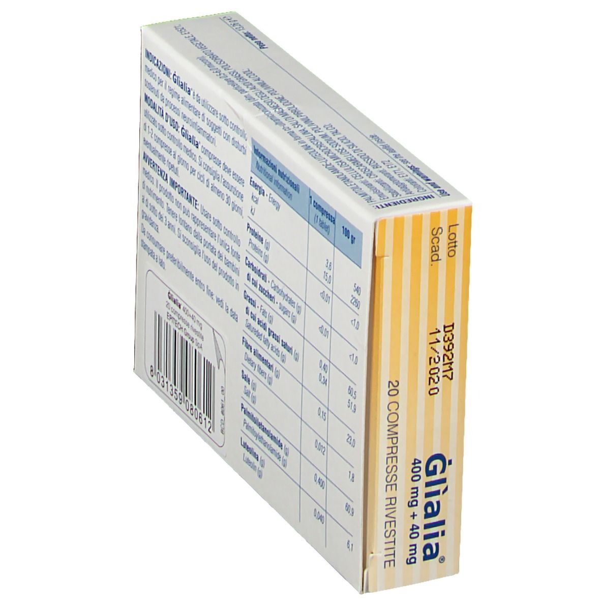 Glìalia® Compresse Rivestite 20 pz - Redcare