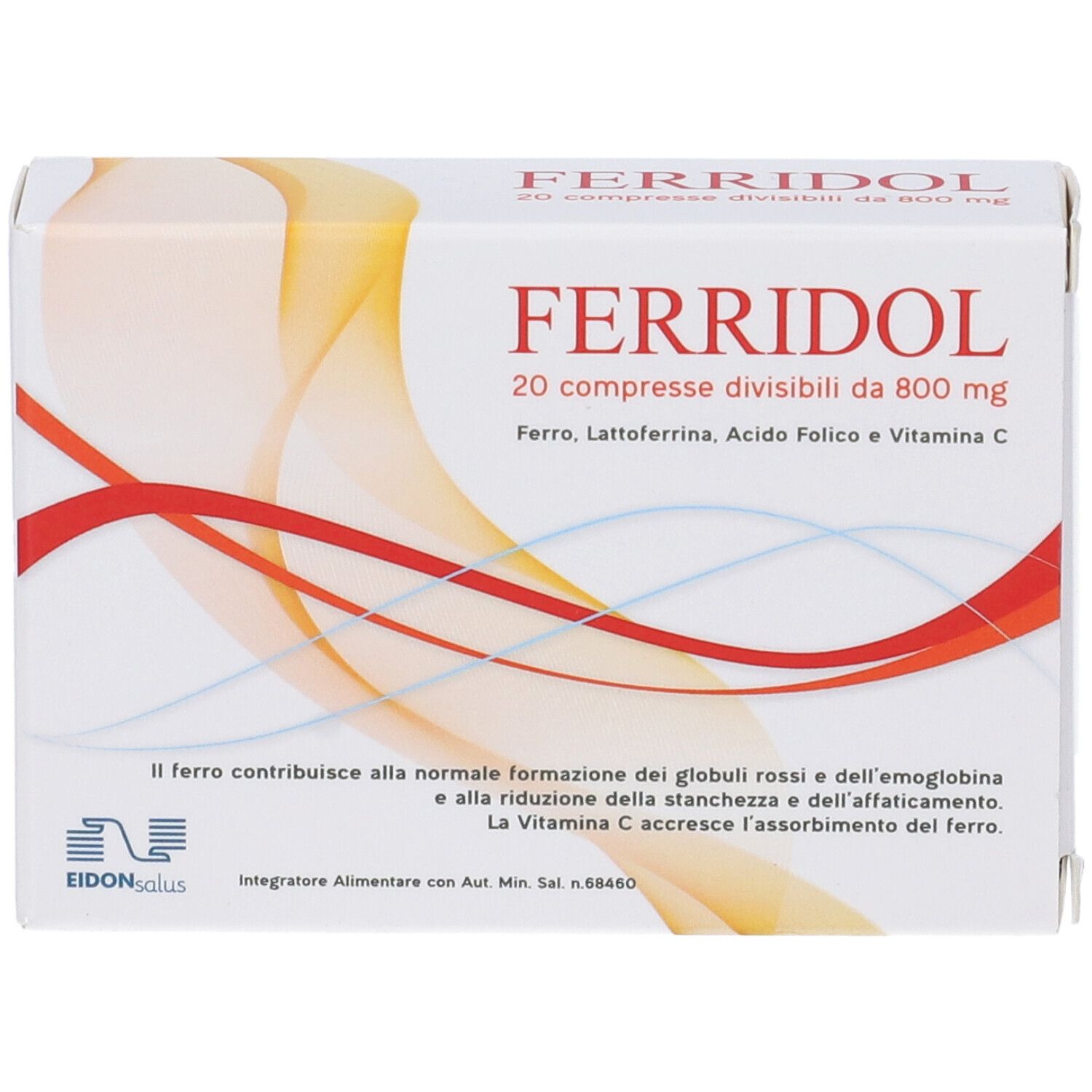 Ferridol 800Mg 20 Compresse 20 pz - Redcare