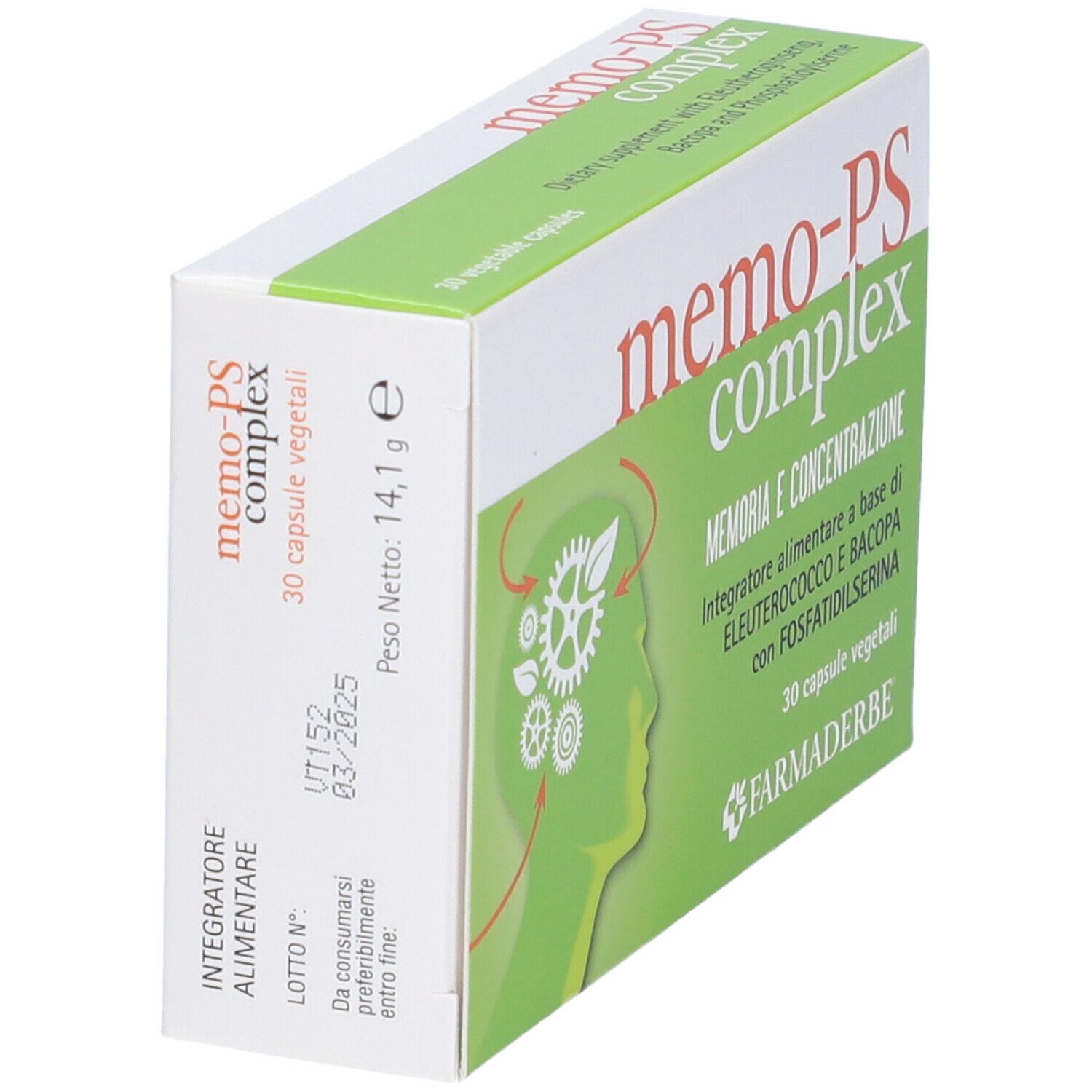 Memo Ps Complex 30 Capsule 30 pz - Redcare