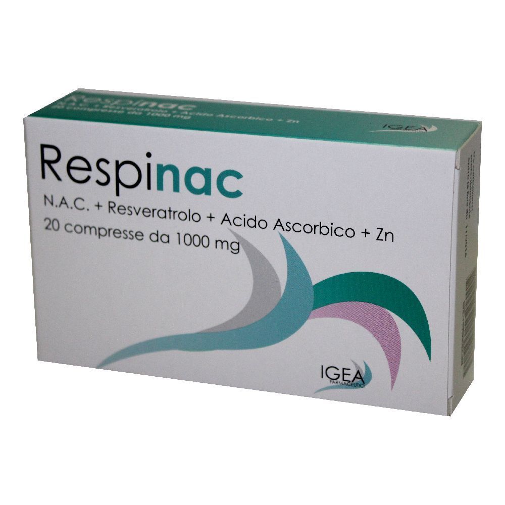 Respinac 2 Blister 10 Compresse 1000 Mg 20 pz - Redcare