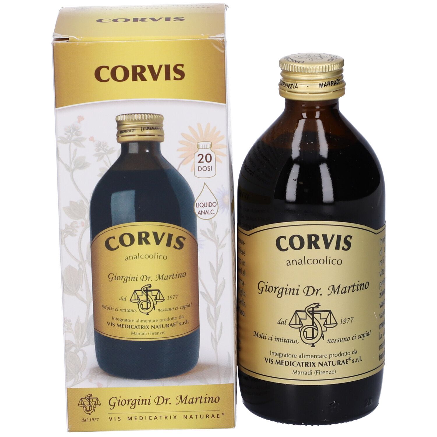 Corvis Liquido Analcolico 100 Ml 200 ml - Redcare