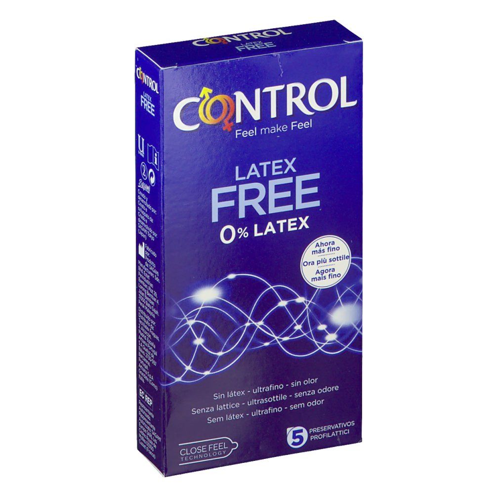 CONTROL Latex Free 5 pezzi 5 pz - Redcare