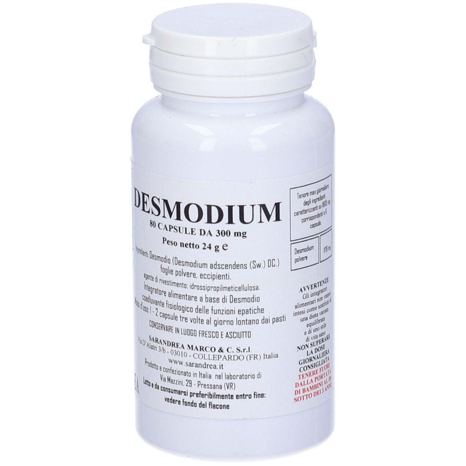 Desmodium 300Mg 80Cps 80 pz - Redcare