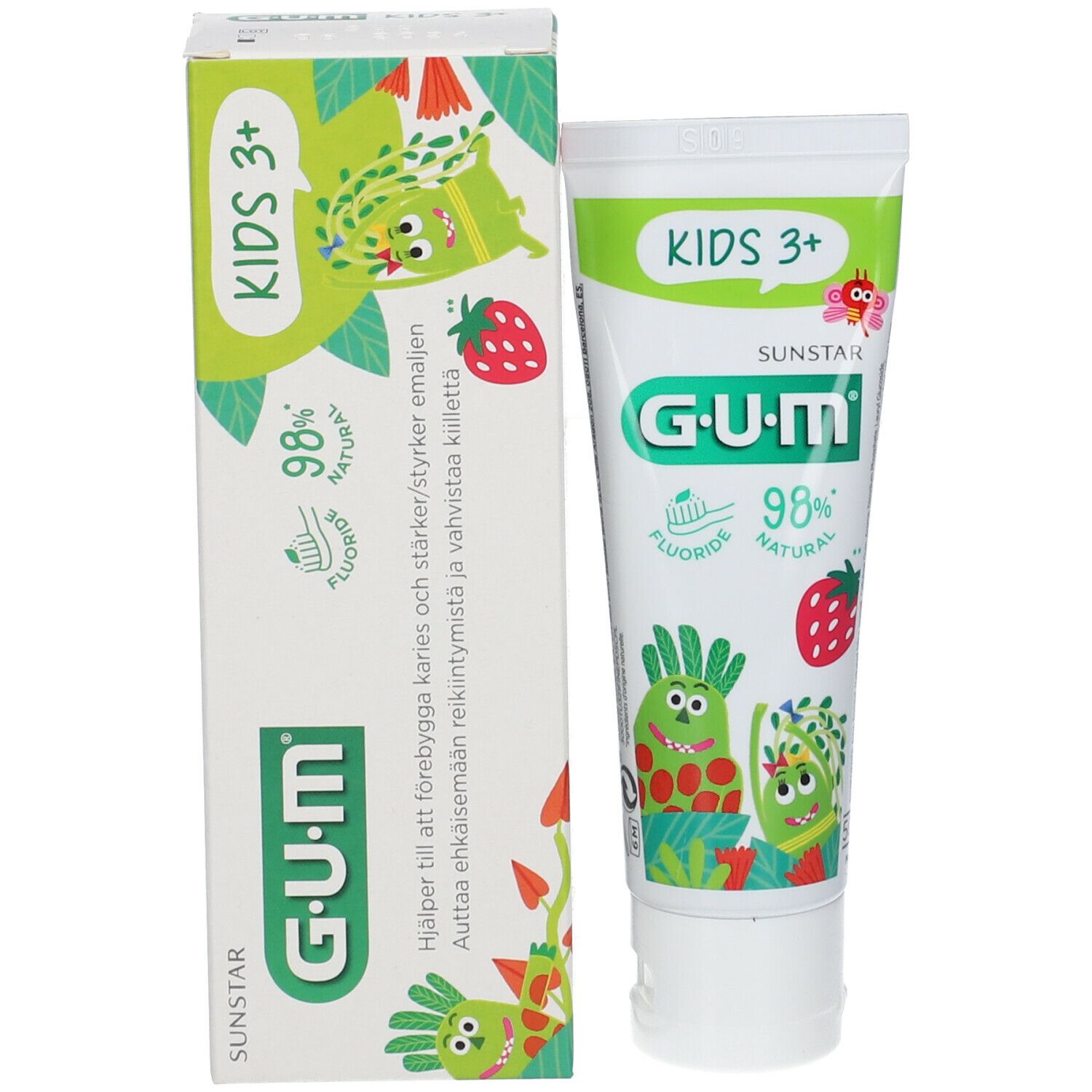Gum Kids 3+Gel Dentifricio 50 ml - Redcare