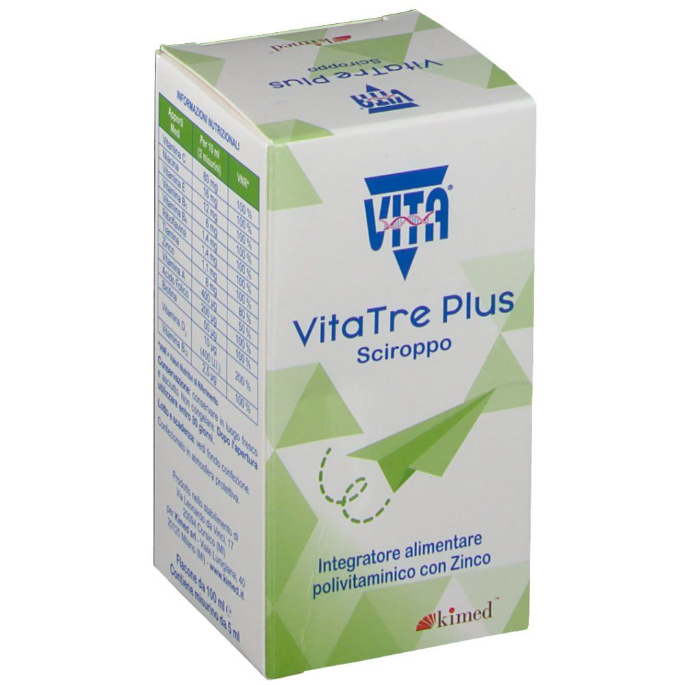 VITA ® VitaTre Plus Sciroppo 100 ml - Redcare
