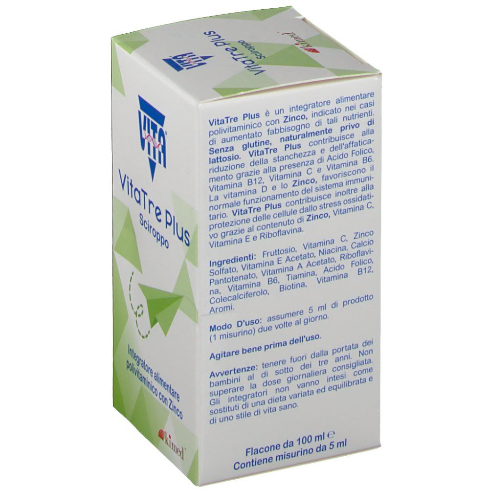 VITA ® VitaTre Plus Sciroppo 100 ml - Redcare