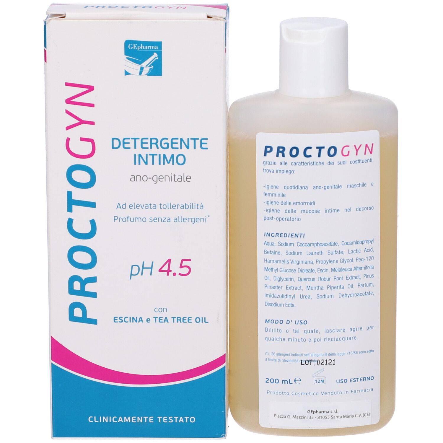 Proctogyn Detergente 200 Ml 200 ml - Redcare