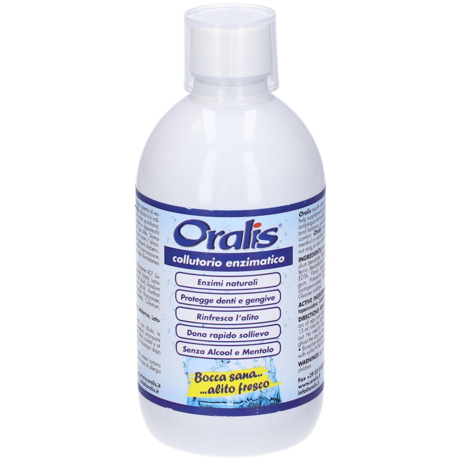 Oralis Collutorio Alcol Free 500 ml - Redcare