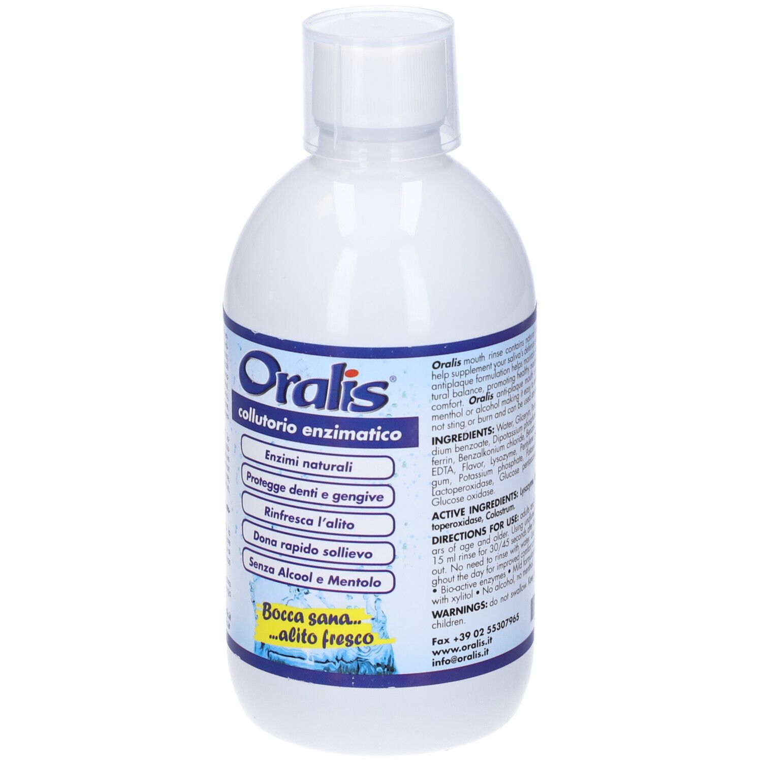 Oralis Collutorio Alcol Free 500 ml - Redcare