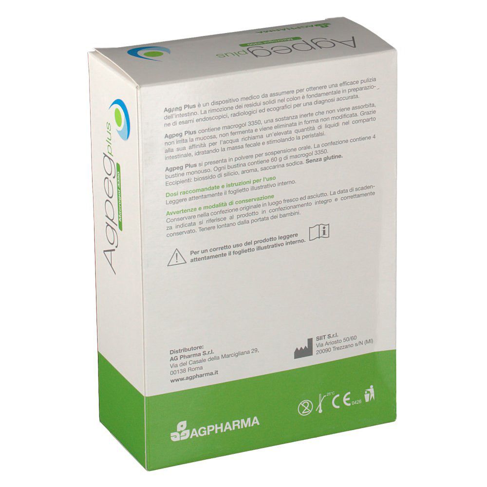 Agpeg Plus Marcogol 3350 4x60 g - Redcare