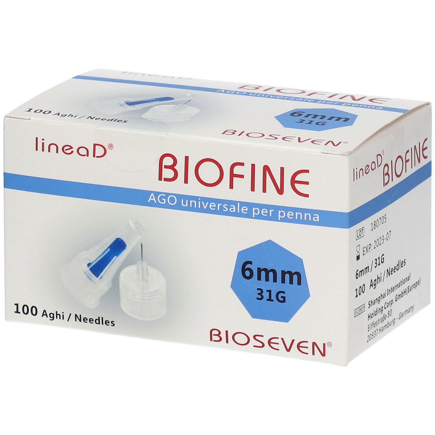 LineaD® BIOFINE 6 mm 100 pz - Redcare