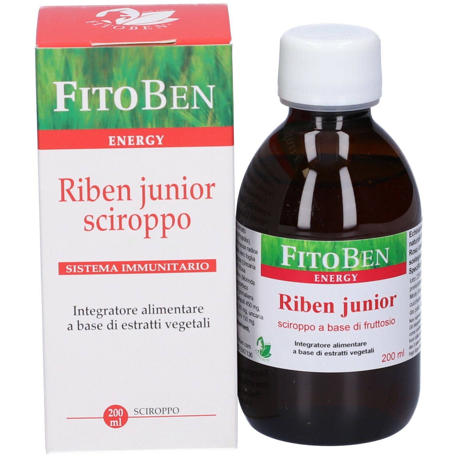 Riben Junior Sciroppo Immunost Bambini 200 Ml 200 ml - Redcare