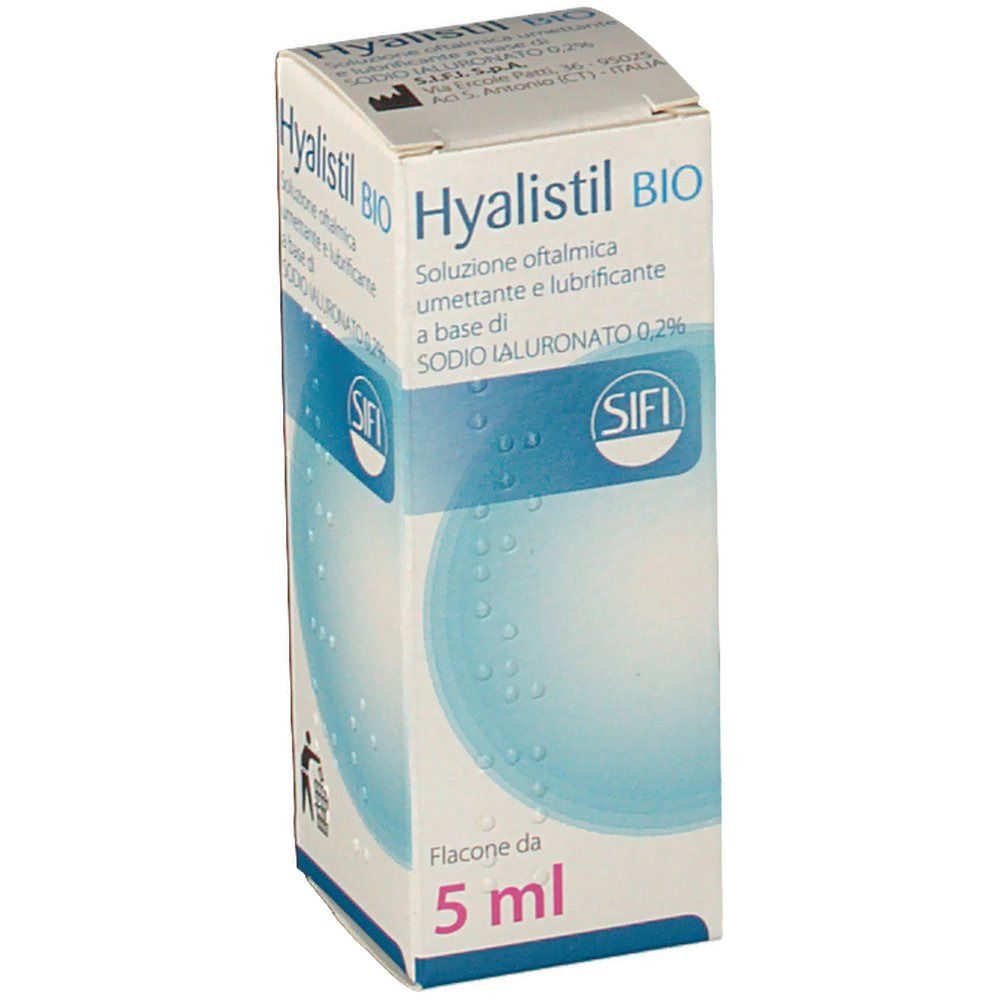 Hyalistil Bio Soluzione Oftalmica Umettante e Lubrificante 5 ml - Redcare