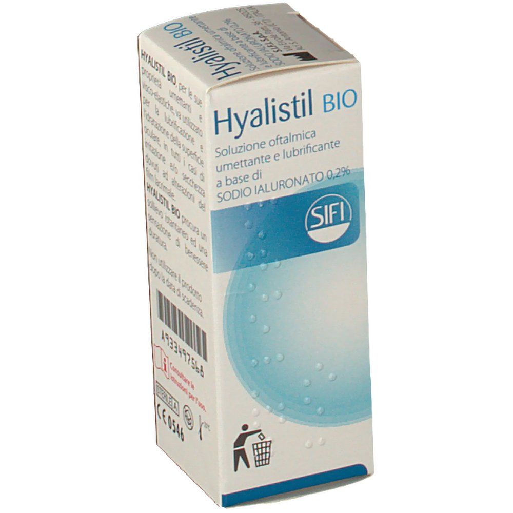 Hyalistil Bio Soluzione Oftalmica Umettante e Lubrificante 5 ml - Redcare