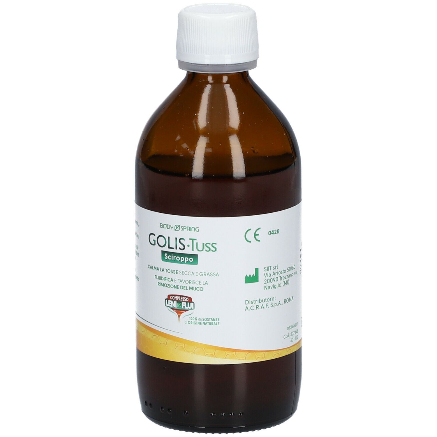 BODY SPRING GOLIS tuss sciroppo 170 ml - Redcare