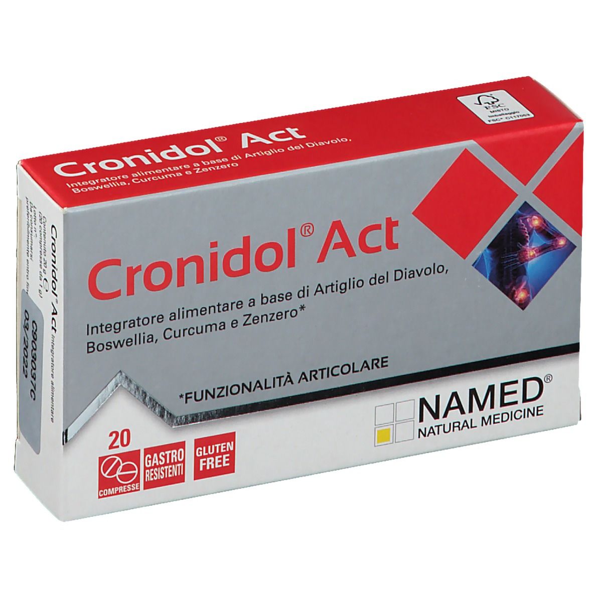 NAMED® Cronidol® ACT 20 pz - Redcare