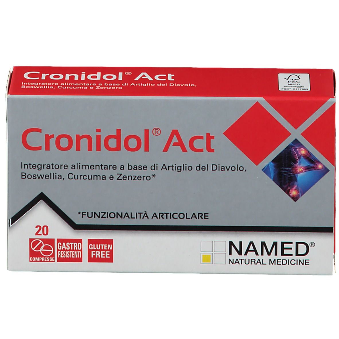 NAMED® Cronidol® ACT 20 pz - Redcare