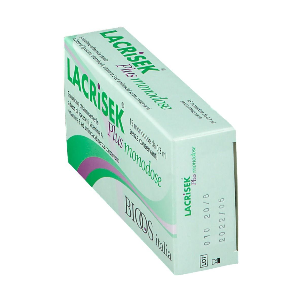Lacrisek® ofta soluzione oftalmica 15 monodose 0,3 ml 15x0,35 ml - Redcare