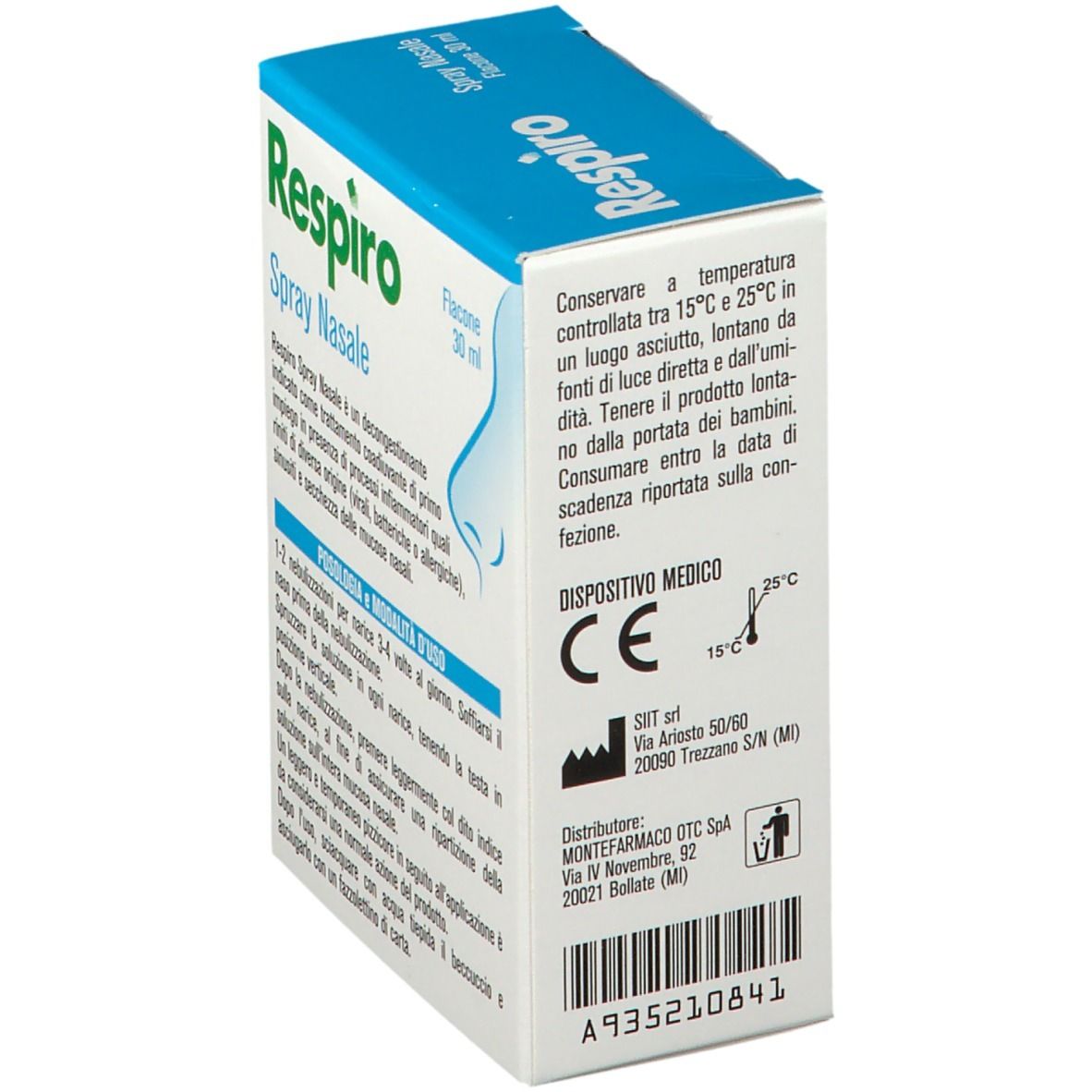 Respiro Spray Nasale 30 ml - Redcare