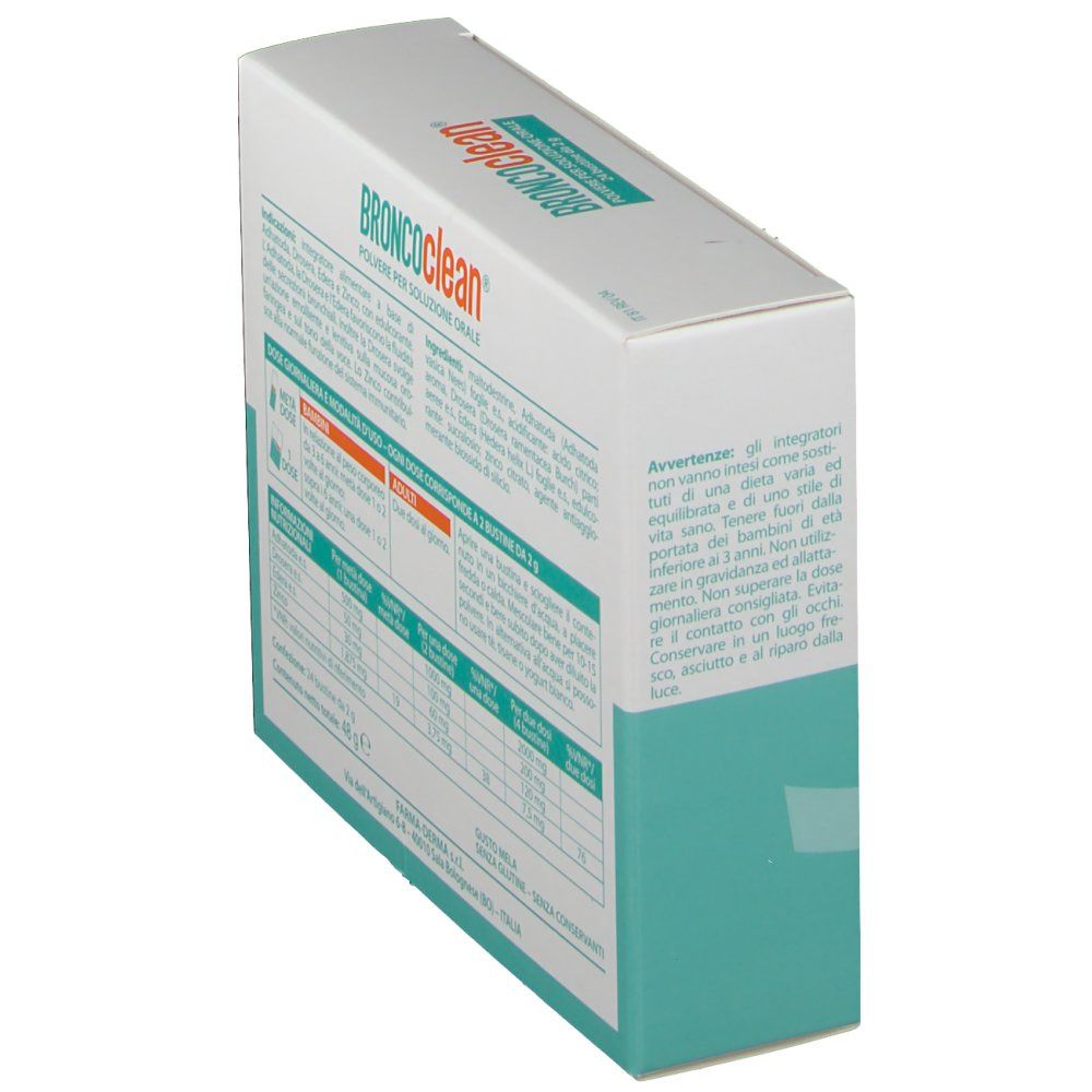 BRONCOClean® Polvere per Soluzione Orale 24 pz - Redcare