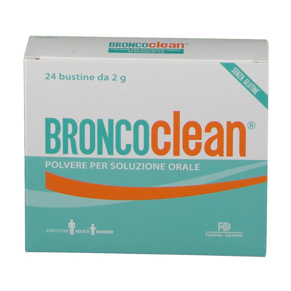 BRONCOClean® Polvere per Soluzione Orale 24 pz - Redcare