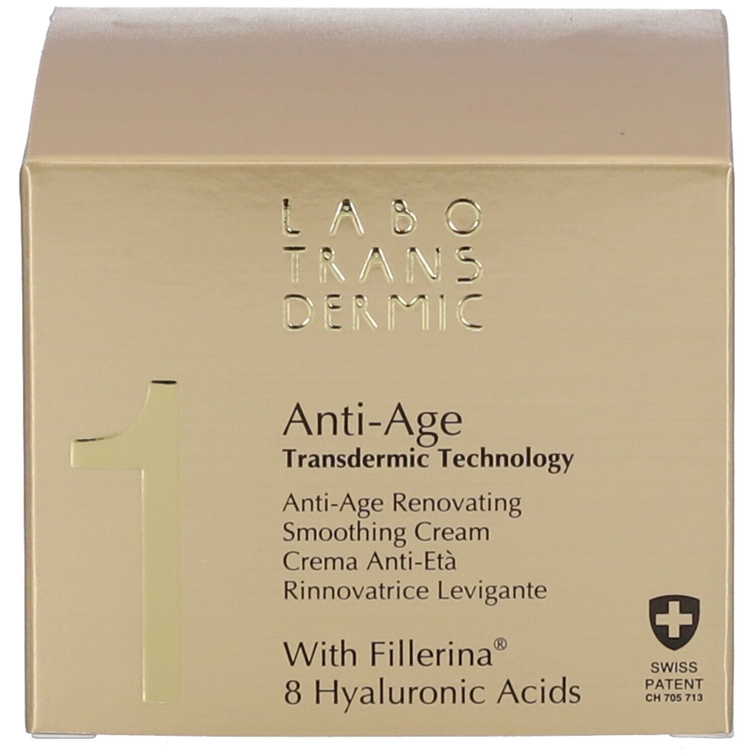 LABO TRANSDERMIC 1 Crema Anti-Età Rinnovatrice Levigante 50 ml - Redcare