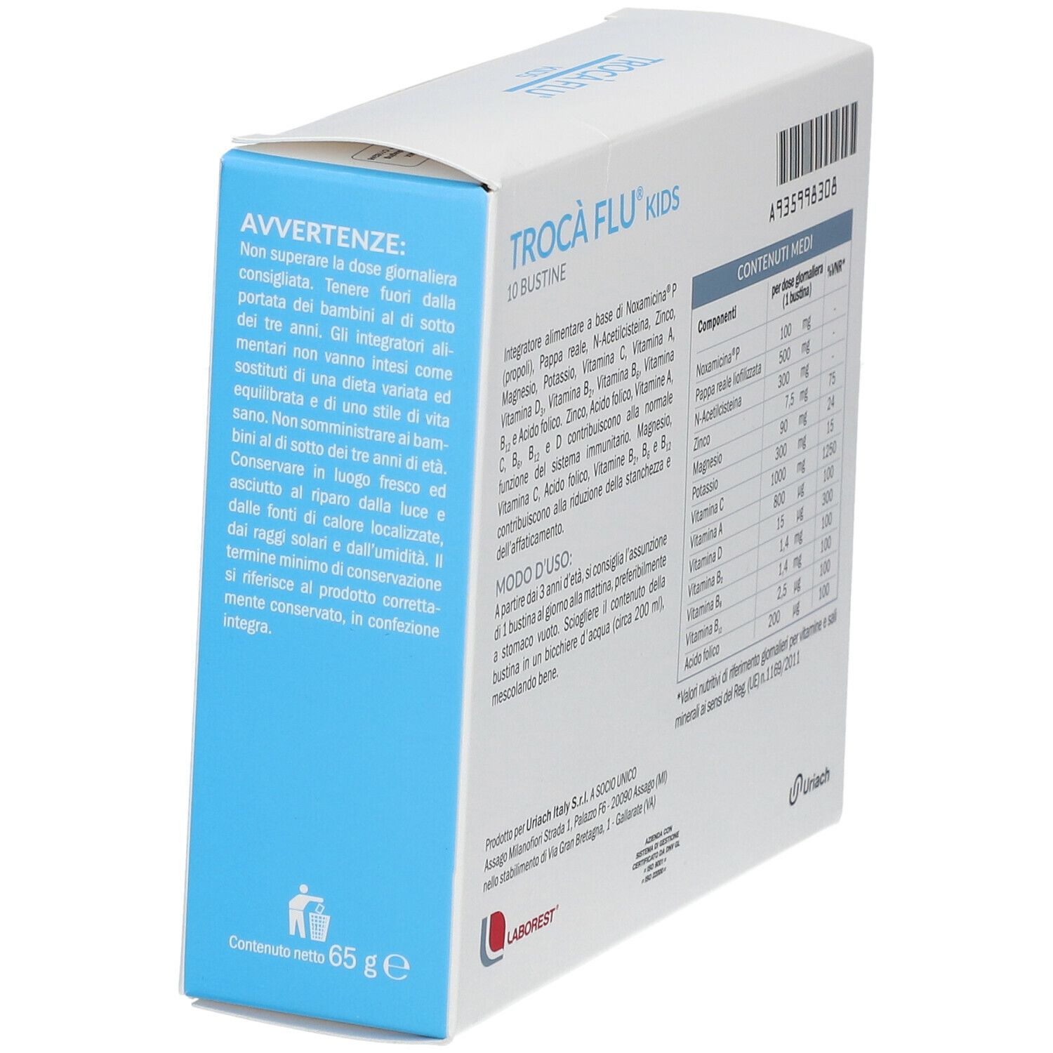 LABOREST® Trocà Flu® Kids 10 pz - Redcare