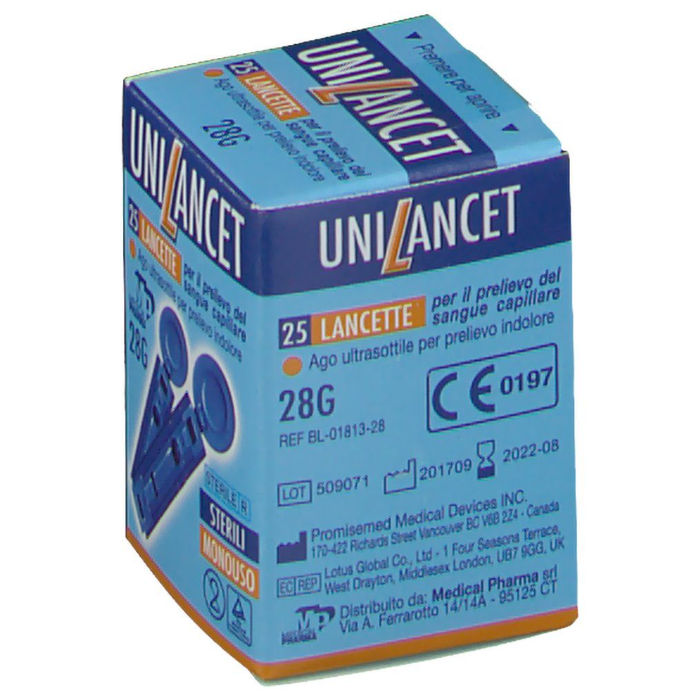 Medical Pharma Unilancet Lancette 25 pz - Redcare