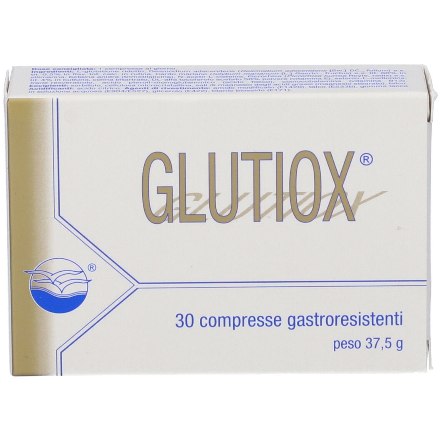 Glutiox 30 Compresse Gastroresistenti 37,5 g - Redcare