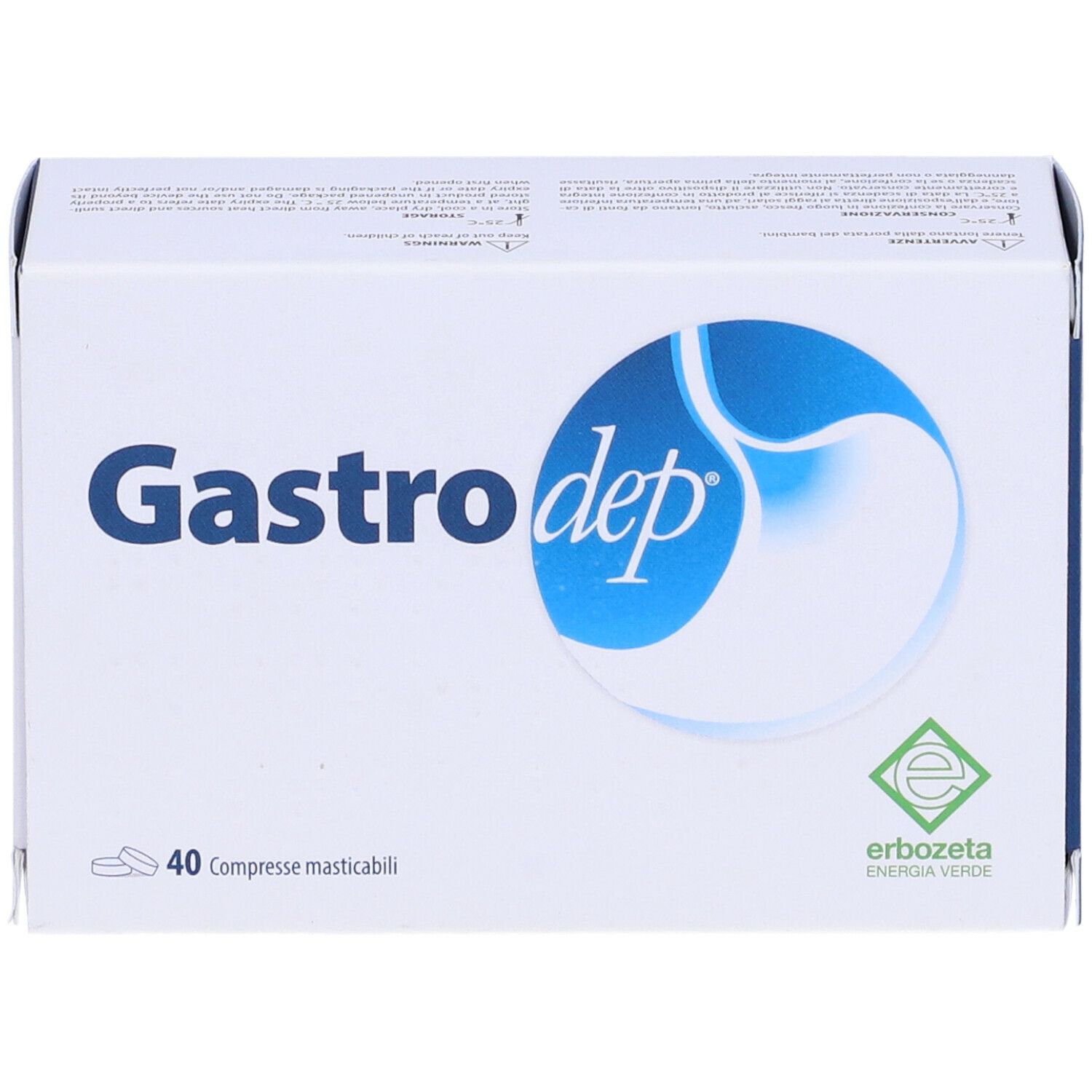 Gastrodep 40Cpr Masticabili 40x1,85 g - Redcare