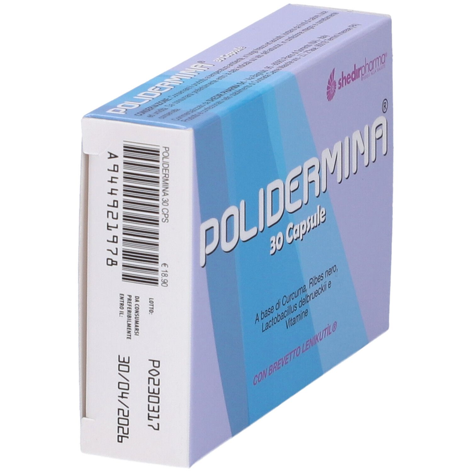 Polidermina 30Cps 30 pz - Redcare