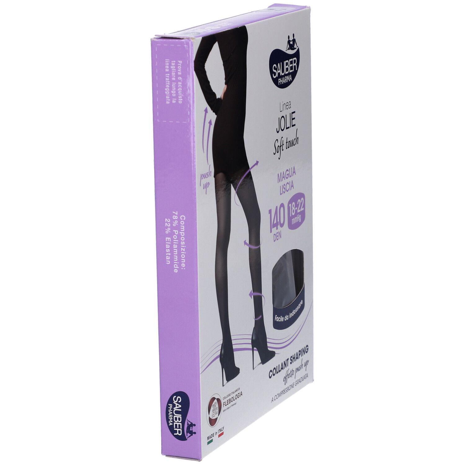 Sauber Pharma Collant Shaping Jolie 140 Denari Colore Nero Taglia 4 1 ...