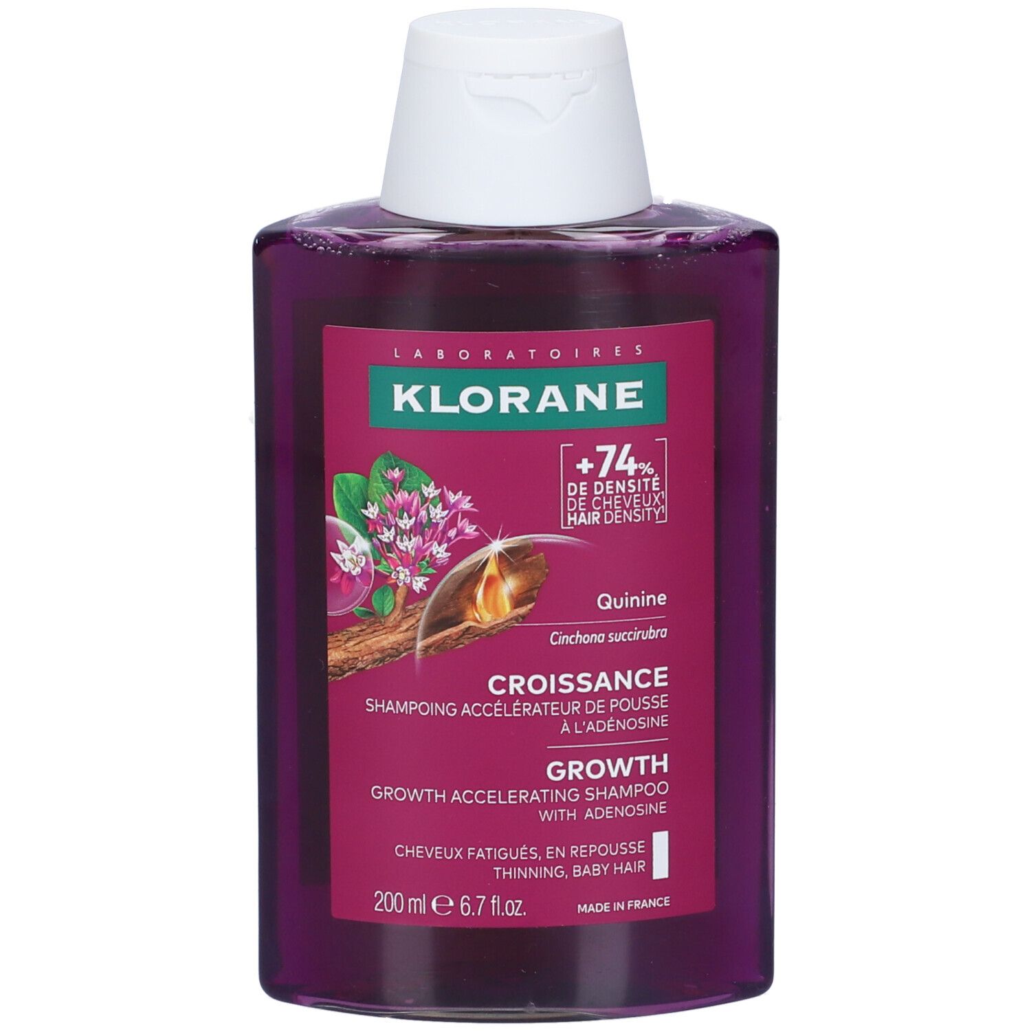 Klorane Shampoo Chinina Crescita 200 ml 200 ml - Redcare