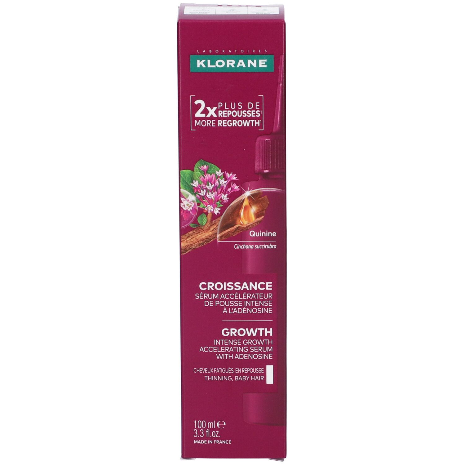 Klorane Siero Capelli Chinina Crescita 100 ml - Redcare