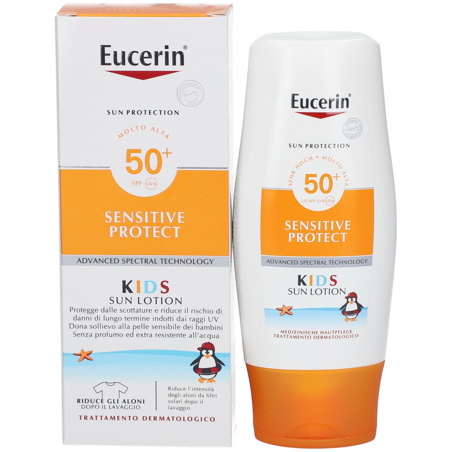 Eucerin® Sensitive Protect Kids Sun Lotion SPF 50+ 150 ml - Redcare