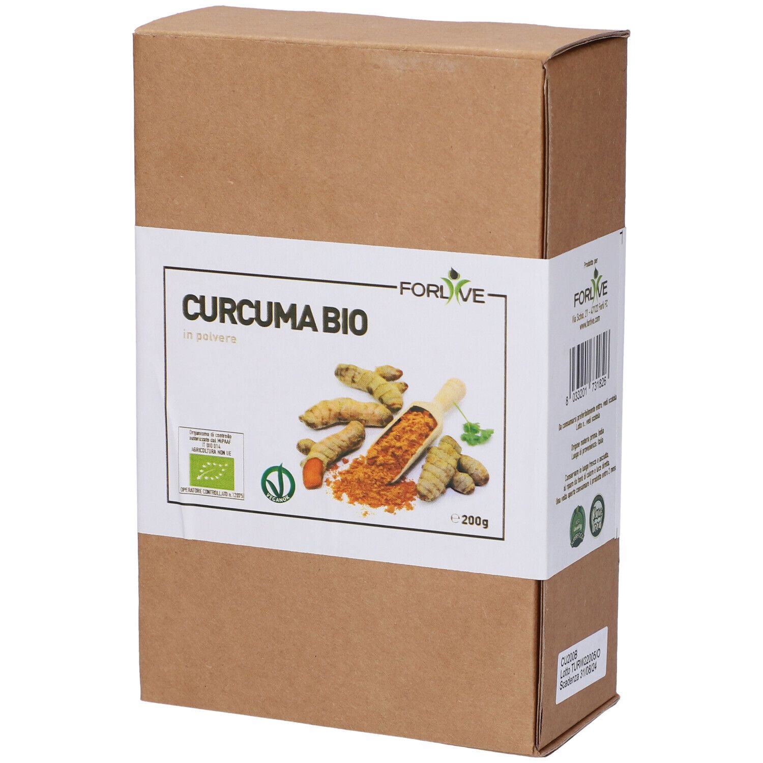 Curcuma Bio 200G 200 g - Redcare