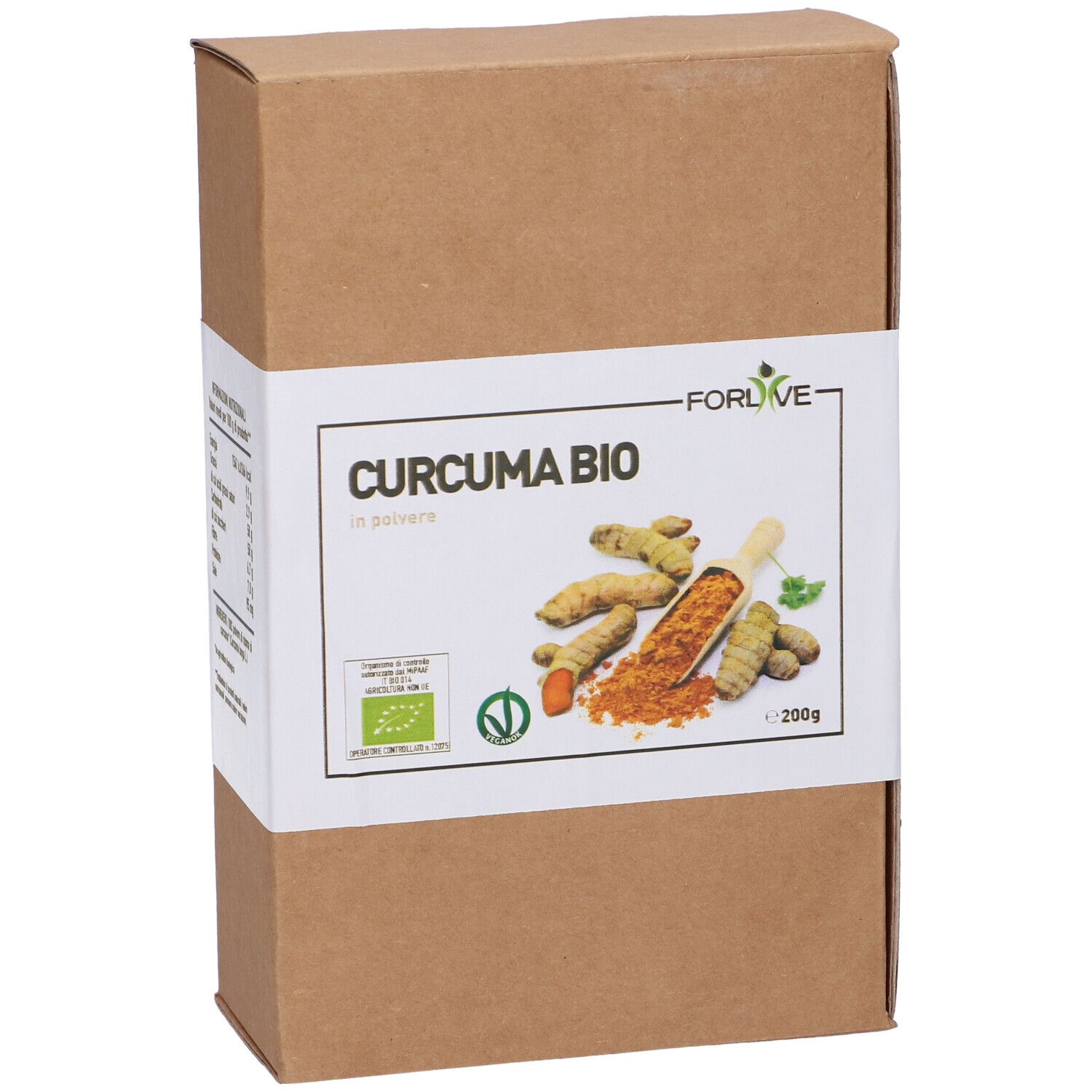 Curcuma Bio 200G 200 g - Redcare