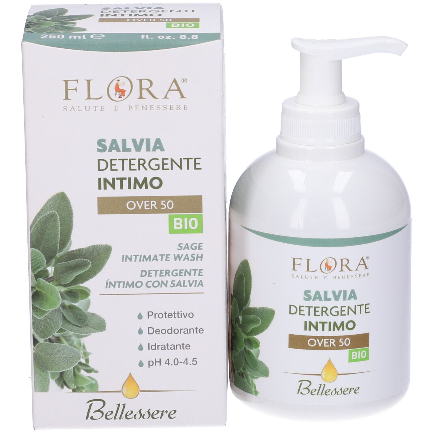 Detergente Intimo Salvia 250 ml - Redcare