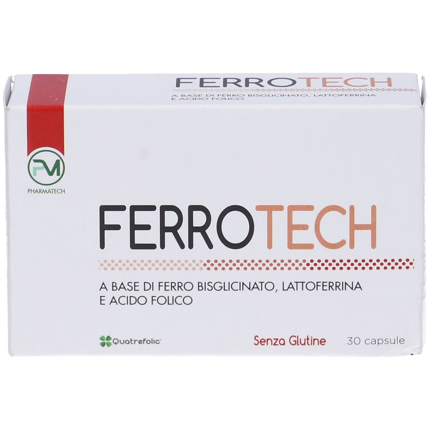 Ferrotech 30 Capsule Da 550Mg 30 pz - Redcare