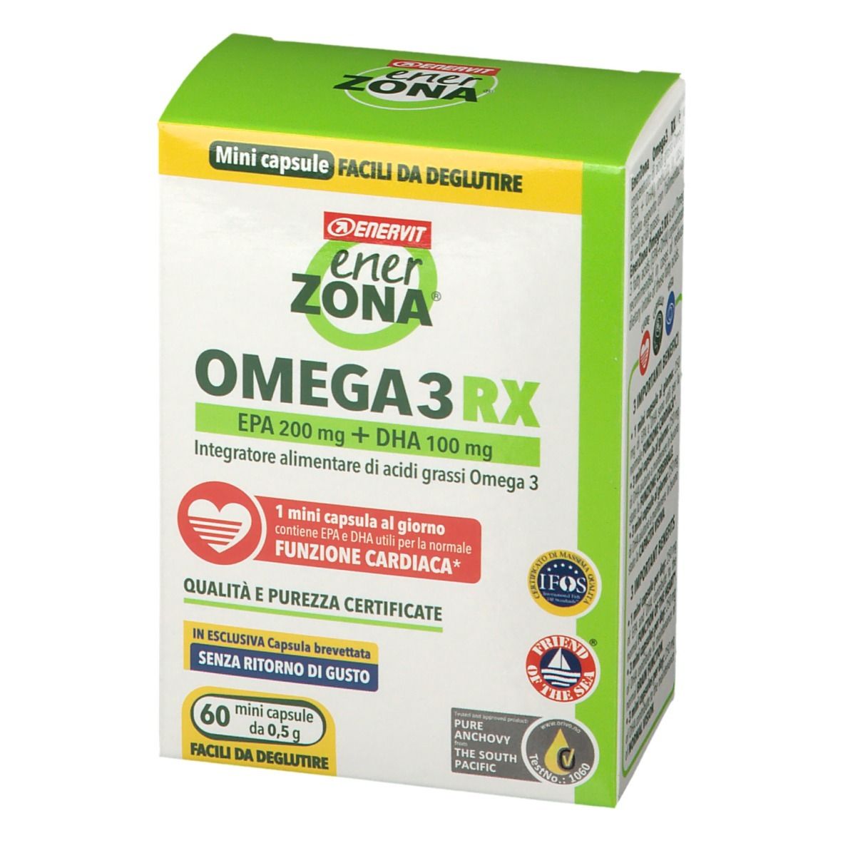 ENERVIT® EnerZONA Omega 3 RX 60 Pc - Redcare