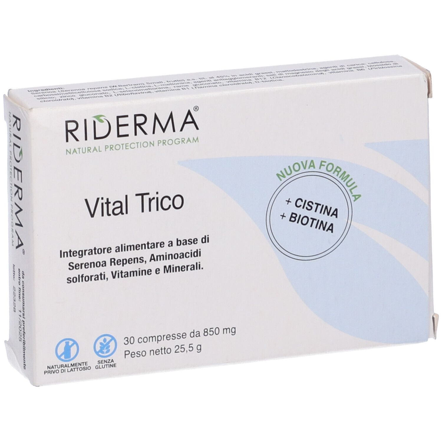 Riderma Vital Trico 30Cpr 30 pz - Redcare