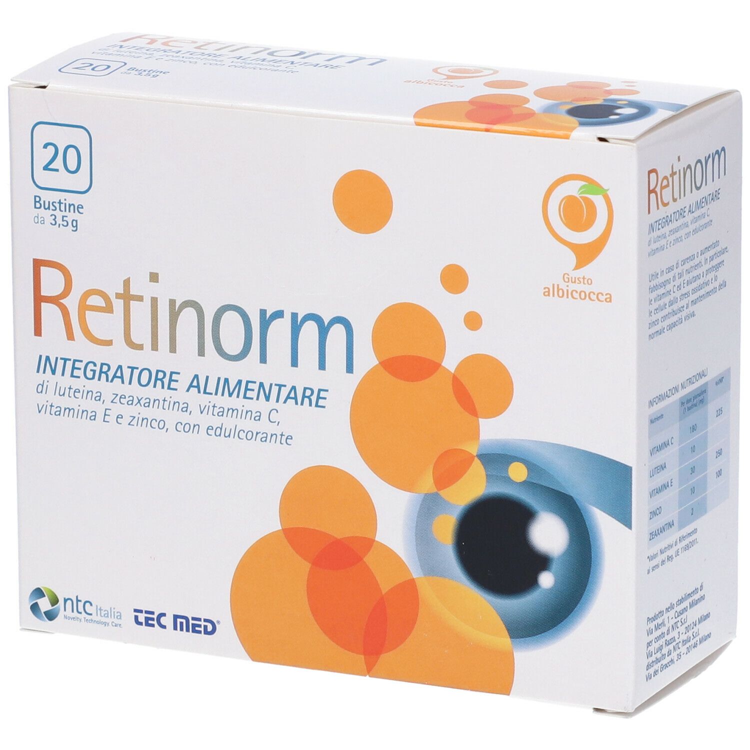 Retinorm 20Bust 3,5G 70 g - Redcare