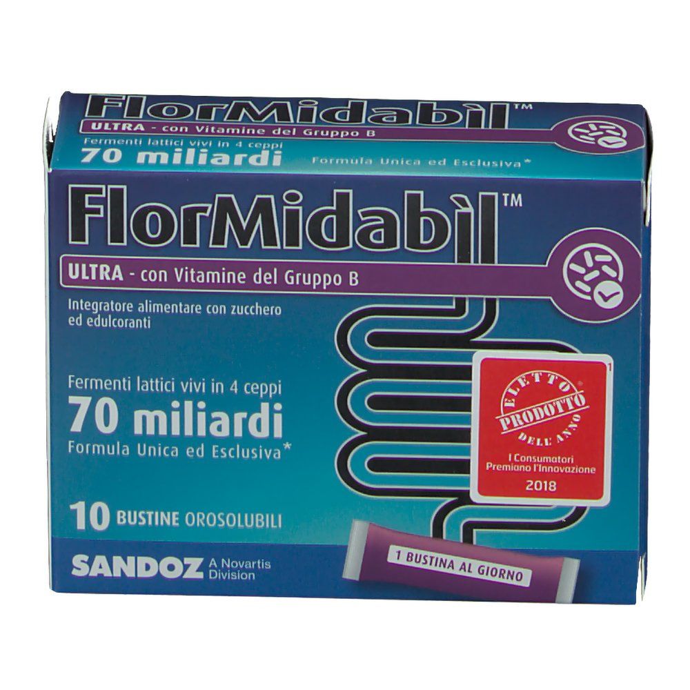 FlorMidaBìl™ ULTRA Bustine 10 pz - Redcare