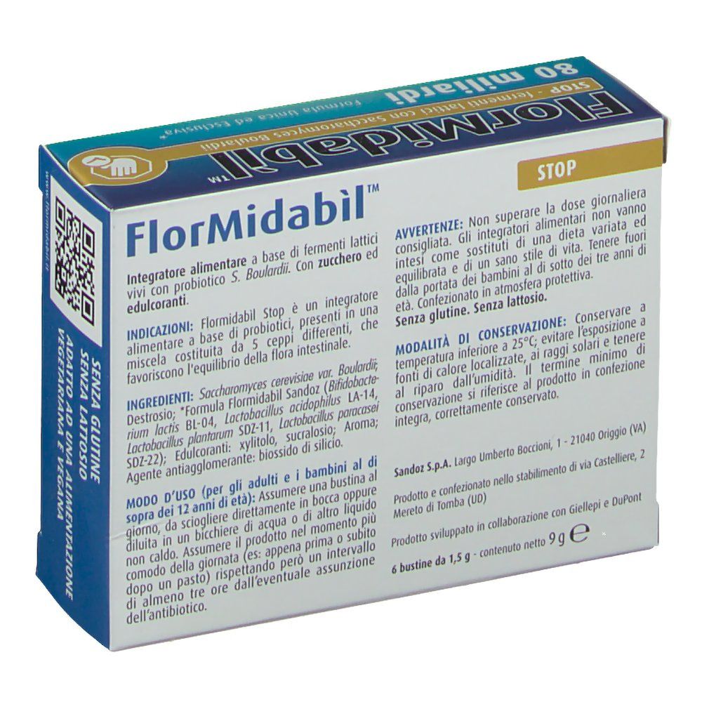 FlorMidaBìl™ STOP Bustine 6 pz - Redcare